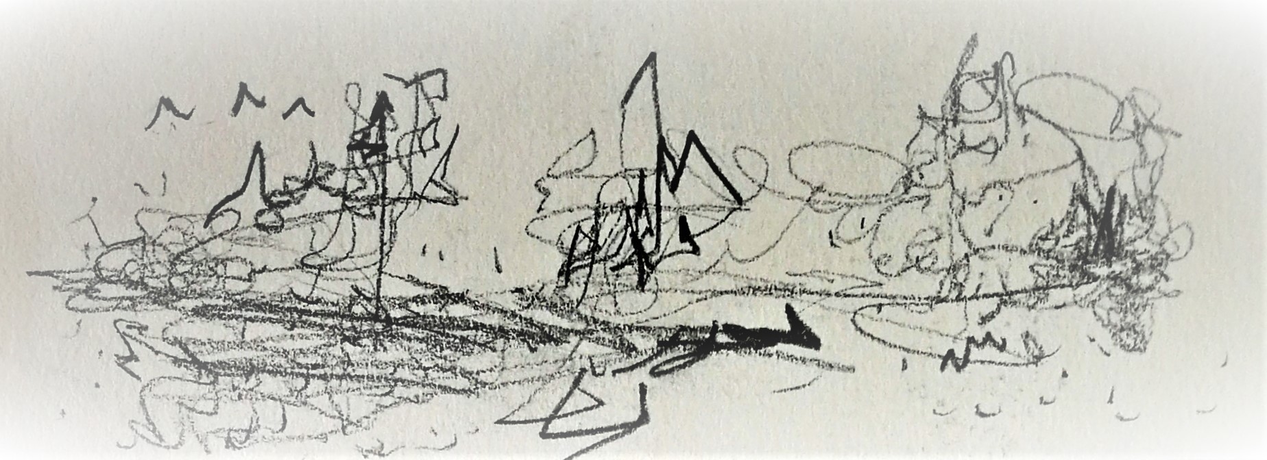 A Mindful moment – sound drawings – Ailsa Brims Art